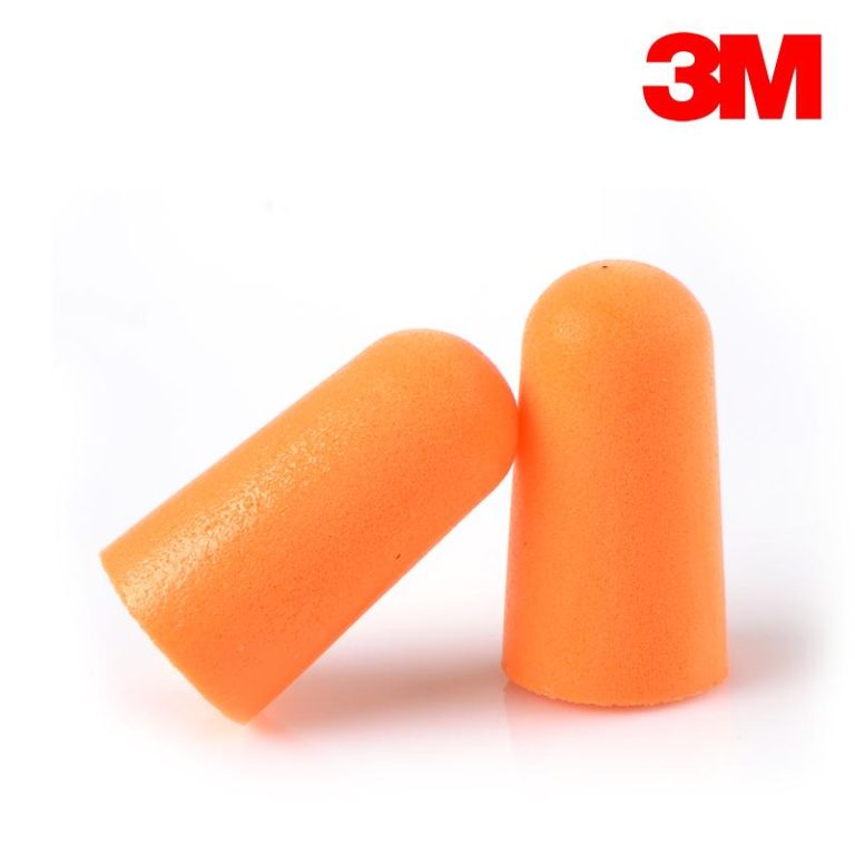 3M : -1270 ปลั๊กที่อุดหูลดเสียง (Earplug) สายพีวีซี (สายสีส้ม) – MMS