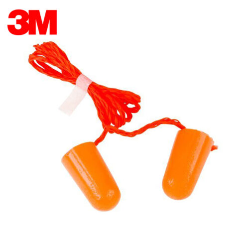 3M-1270 ปลั๊กที่อุดหูลดเสียง (Earplug) สายพีวีซี (สายสีส้ม) – MMS