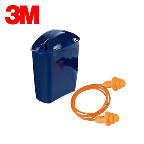3M-1270 ปลั๊กที่อุดหูลดเสียง (Earplug) สายโพลีเอสเตอร์ (สายสีฟ้า) – MMS