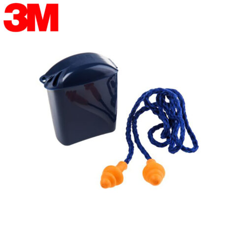 3M-1270 ปลั๊กที่อุดหูลดเสียง (Earplug) สายพีวีซี (สายสีส้ม) – MMS