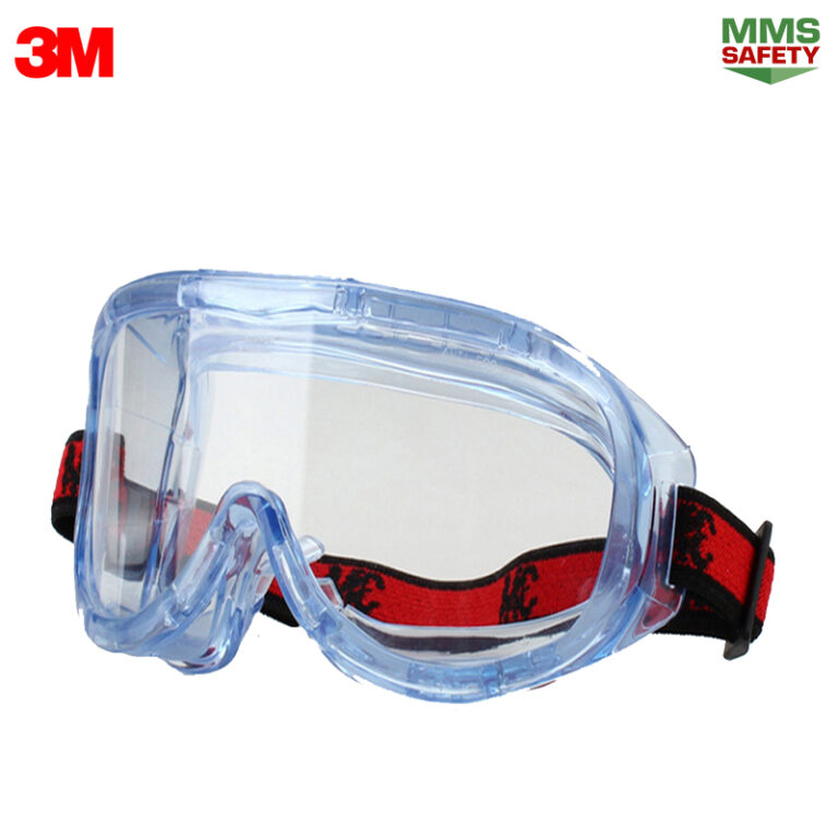 3M : 1621 แว่นตาป้องกันสารเคมี สายดำ – MMS