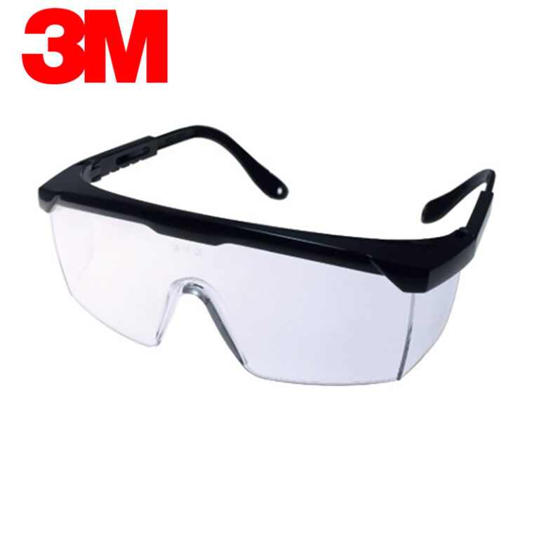 3M 1621 แว่นตาป้องกันสารเคมี สายดำ – MMS