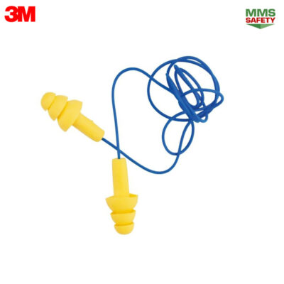 3M : -1270 ปลั๊กที่อุดหูลดเสียง (Earplug) สายพีวีซี (สายสีส้ม) – MMS