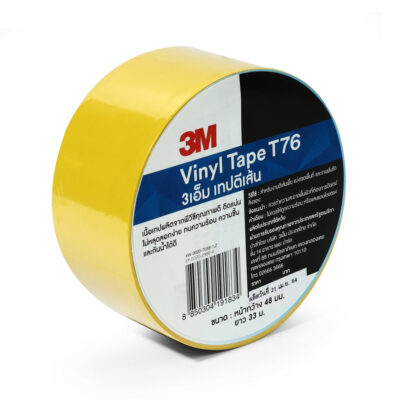 3M : เทปไวนิลตีเส้นพื้น T76, สีเหลือง – MMS